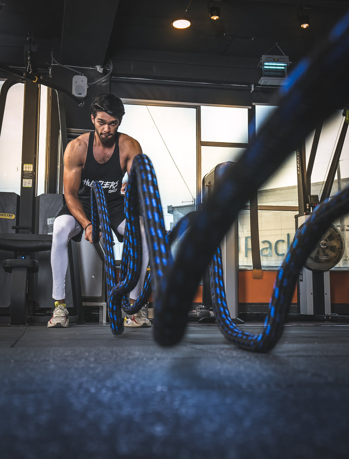 Gym Battle Rope | Cross Fit | HUSTLERS ONLY UK